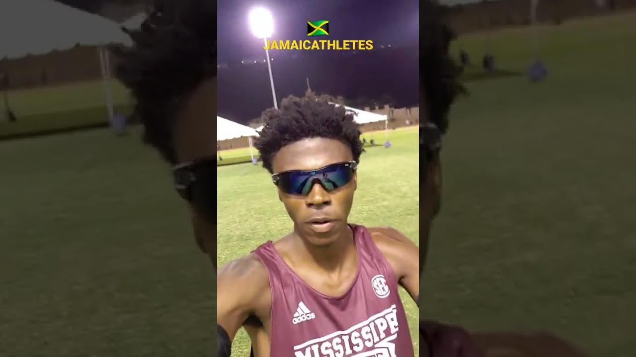 NAVASKY ANDERSON JAMAICA 800M RECORD HOLDER JAMAICATHLETES #shorts 🇯🇲 # ...
