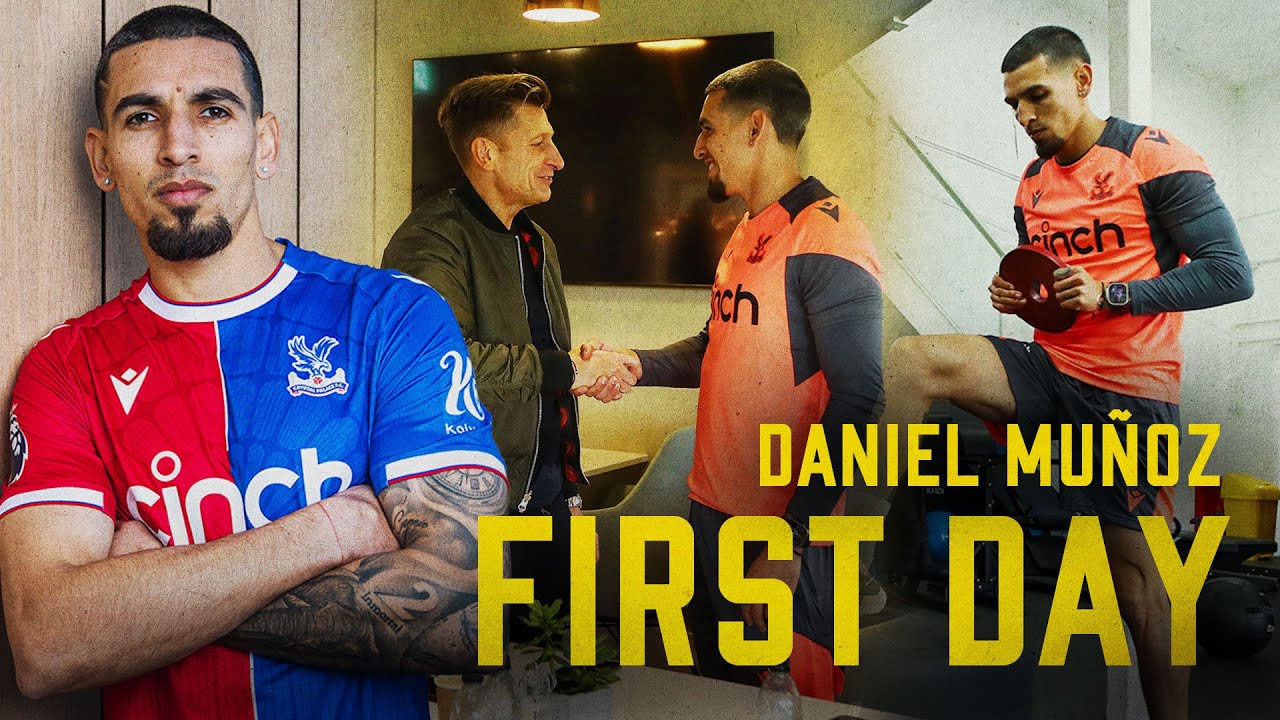 Daniel Muñoz's First Day | Behind the scenes - YouTube