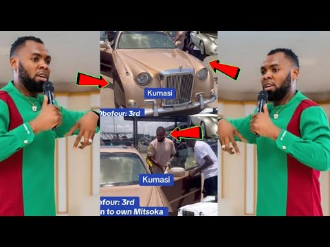 Wow, Money is sweet As Obofour is the 3rd Person to Own this luxury car ...