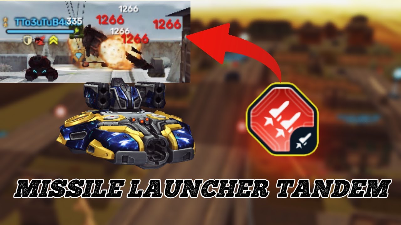 Striker Augment! Missile Launcher Tandem | Tanki Online - By L7K - YouTube
