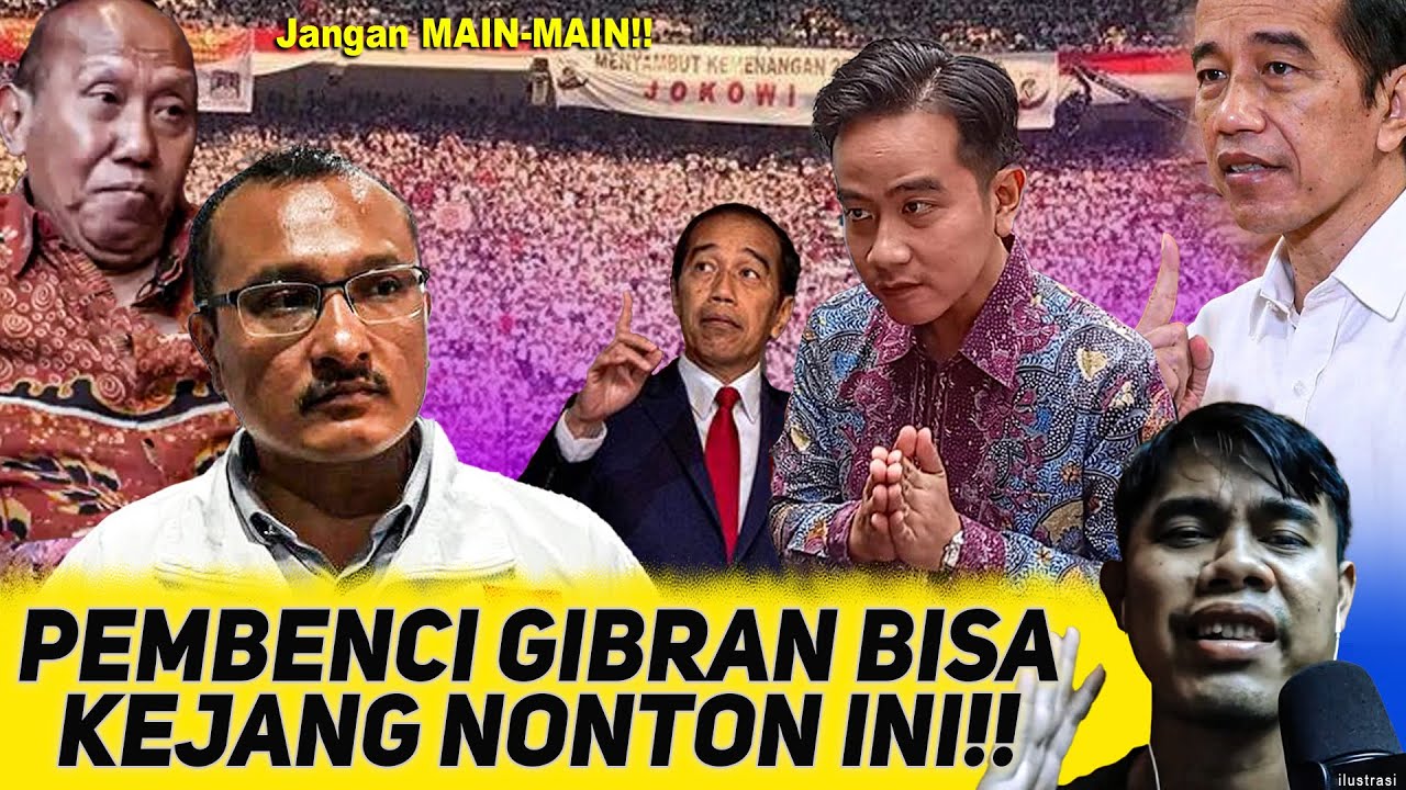 TELUNJUK JOKOWI DIBELAKANG GIBRAN, "PORAK PORANDAKAN" NARASI IKRAR ...
