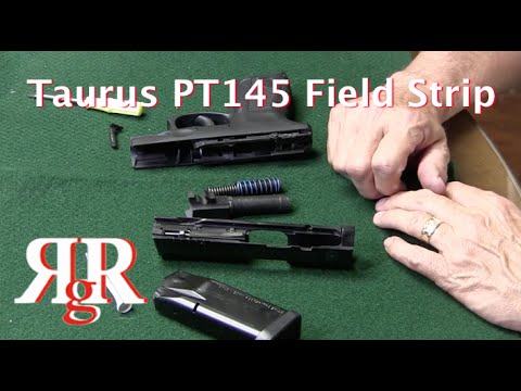 Taurus PT145 Millennium Pro Field Strip - YouTube