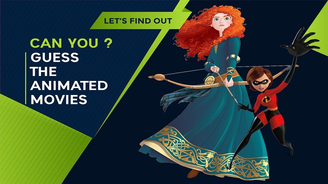 Let's Find Out - Can You Guess The Movie From The Animated Character ...