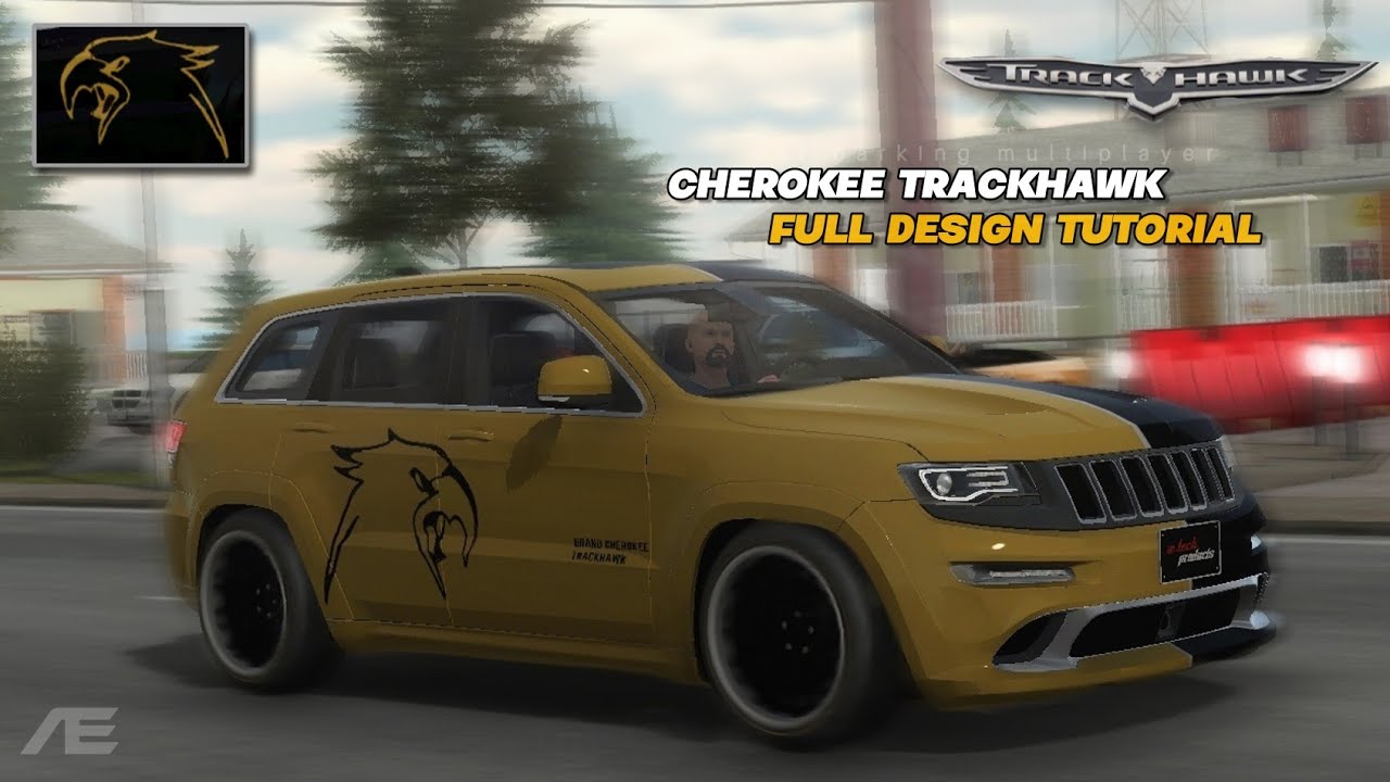 Jeep Grand Cherokee trackhawk | Full design tutorial | Car parking ...