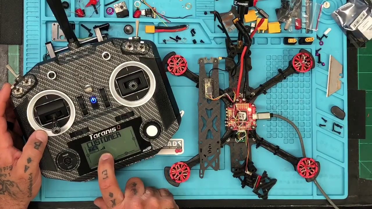 Calibrate your FrSky QX7 Sticks Min Max in BetaFlight from Cyclone FPV - YouTube