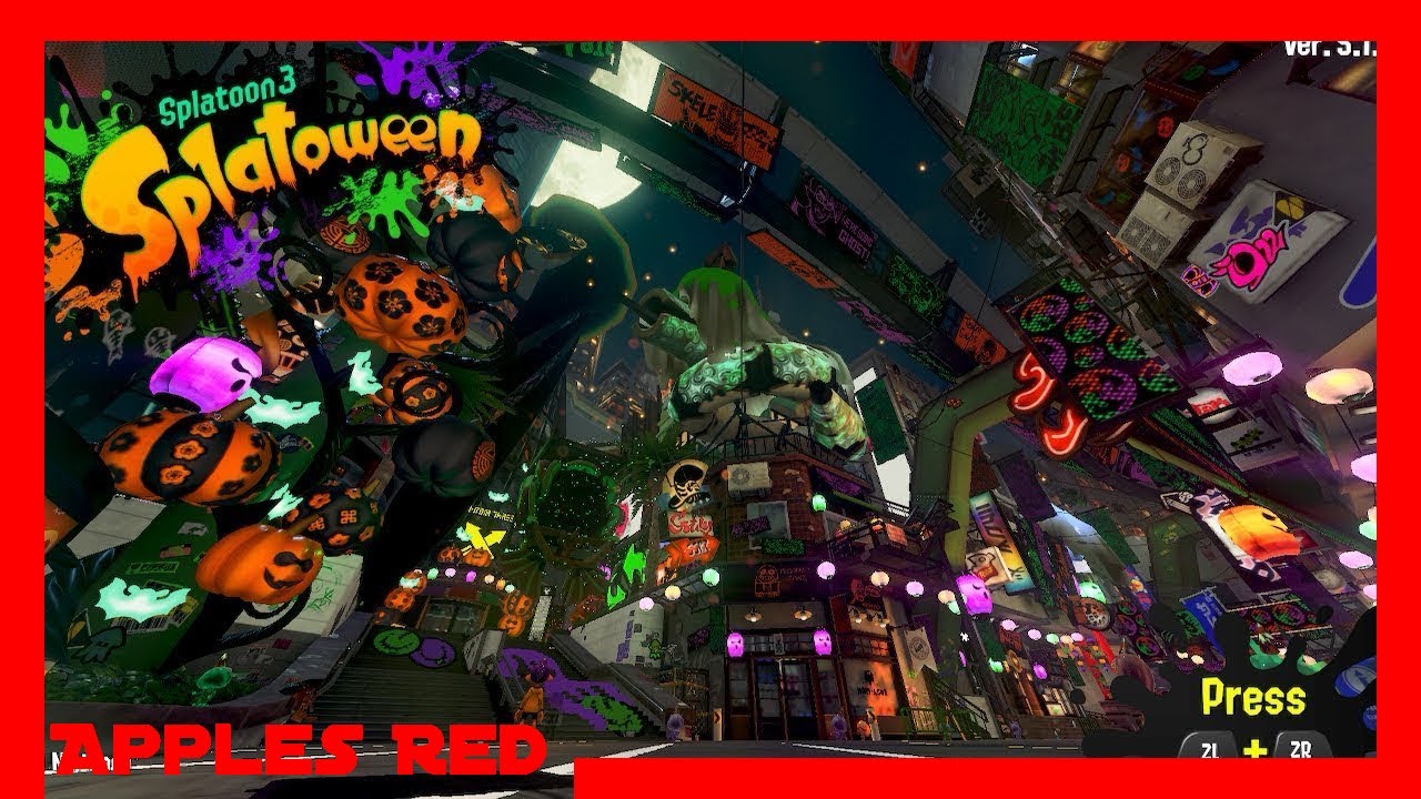 Dappling in some SPOOKY | Splatoon 3 - YouTube