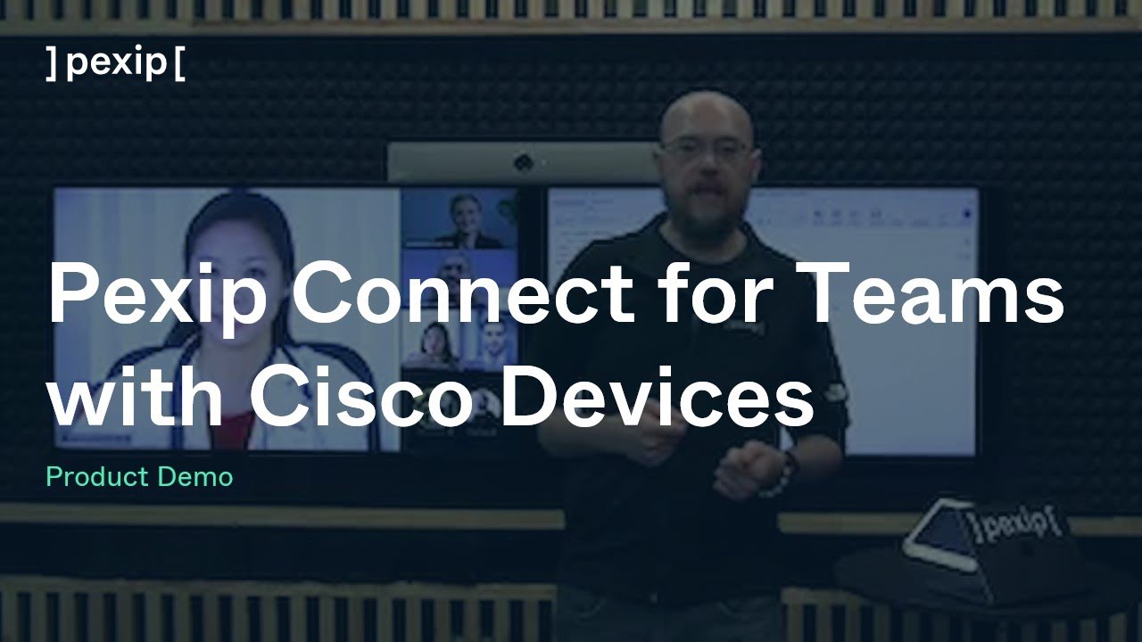 Pexip Connect for Teams with Cisco Devices Demo - YouTube