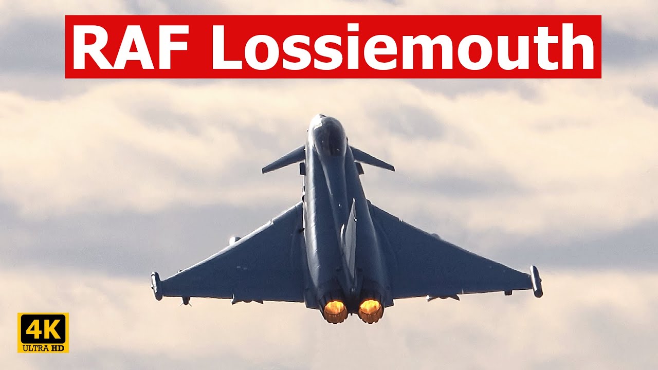 RAF LOSSIEMOUTH | Eurofighter Typhoon amazing vertical climb - YouTube