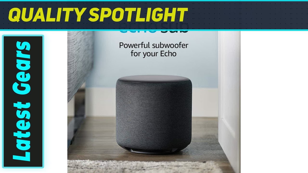 Amazon Echo Sub Subwoofer: Best Deep Bass Experience for Your Echo ...