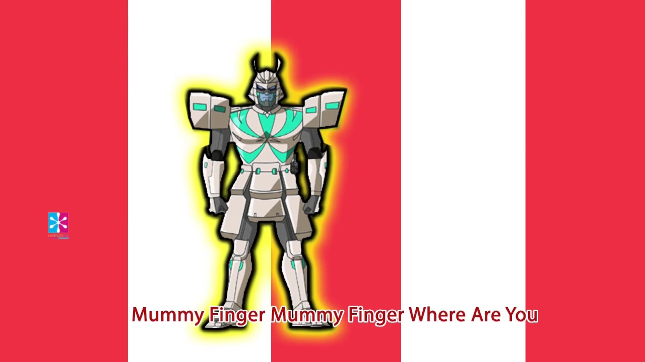 Silver Samurai The Finger Family Song | Nursery Rhymes for Kids - YouTube