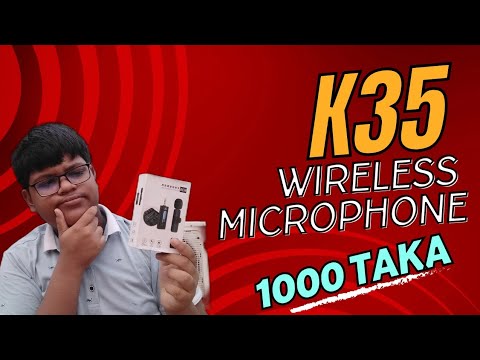 [Review] K35 Wireless Microphone || Tech Trek Bangla || FHD || 30 fps - YouTube
