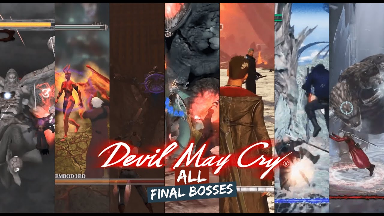 List of Devil May Cry Games Final Bosses (2001 - 2023) - YouTube