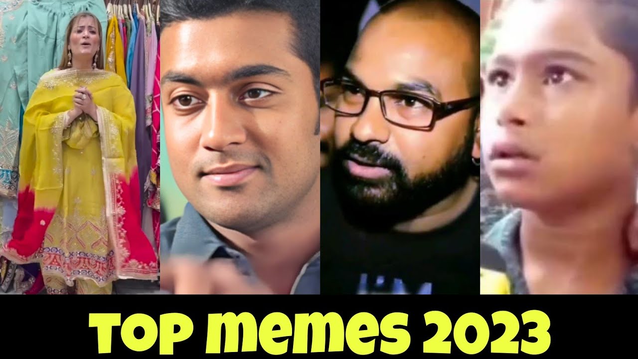 Top Popular Indian Memes 2023 According By Google Trends - YouTube