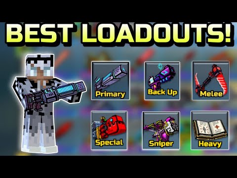 Top 5 BEST LOADOUTS In 2022! | Pixel Gun 3D - YouTube