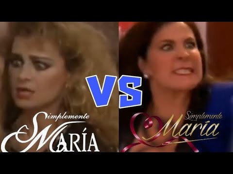 Simplemente Maria 1989/2015|Lorena/Vanessa Cachetea A Laura/Lucia - YouTube