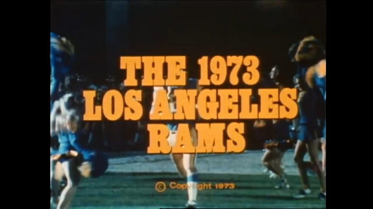 1973 Los Angeles Rams - YouTube