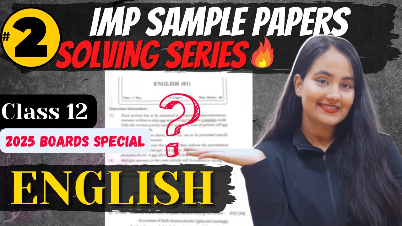 DAY 2/5| Solve this Paper Before Board Exam🔥| PracticeEnglish| | By ...
