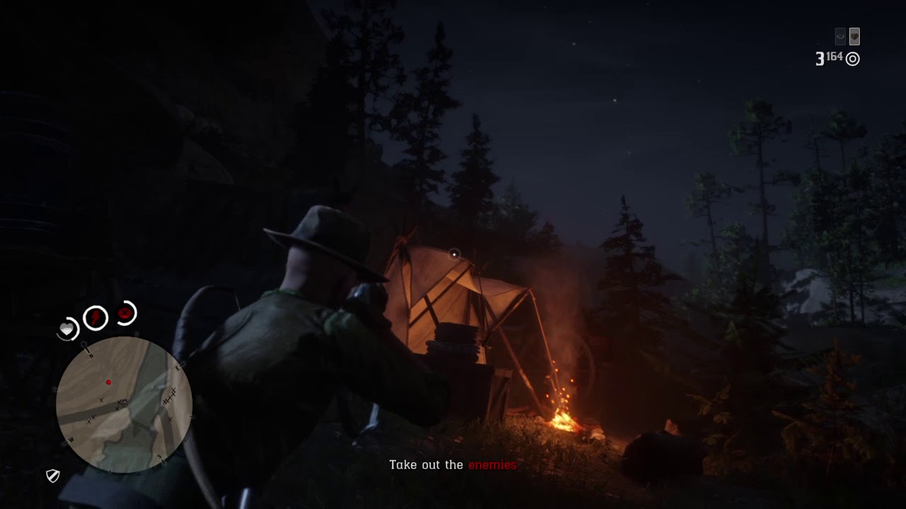 RDR 2 - Online - Bandits Fight - Hideout - Cumberland Falls - YouTube