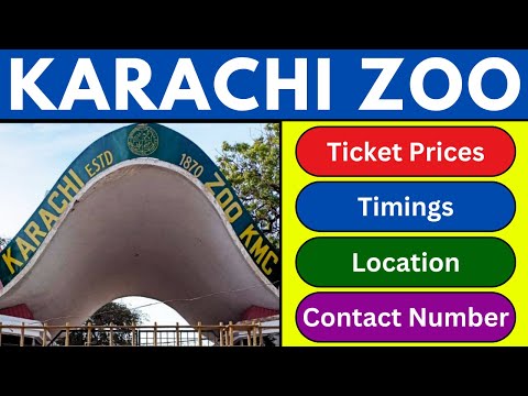 Karachi Zoo Ticket Price 2024 | Timings, Location, Phone Number