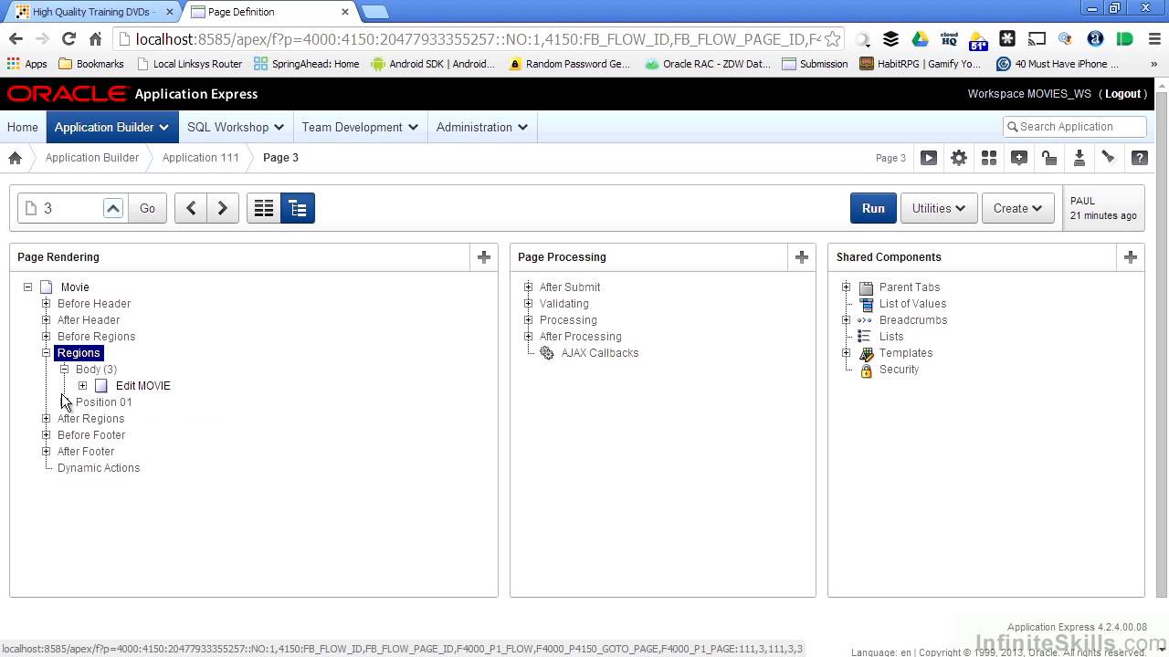 14 LOAE Understanding Pages And Regions - YouTube