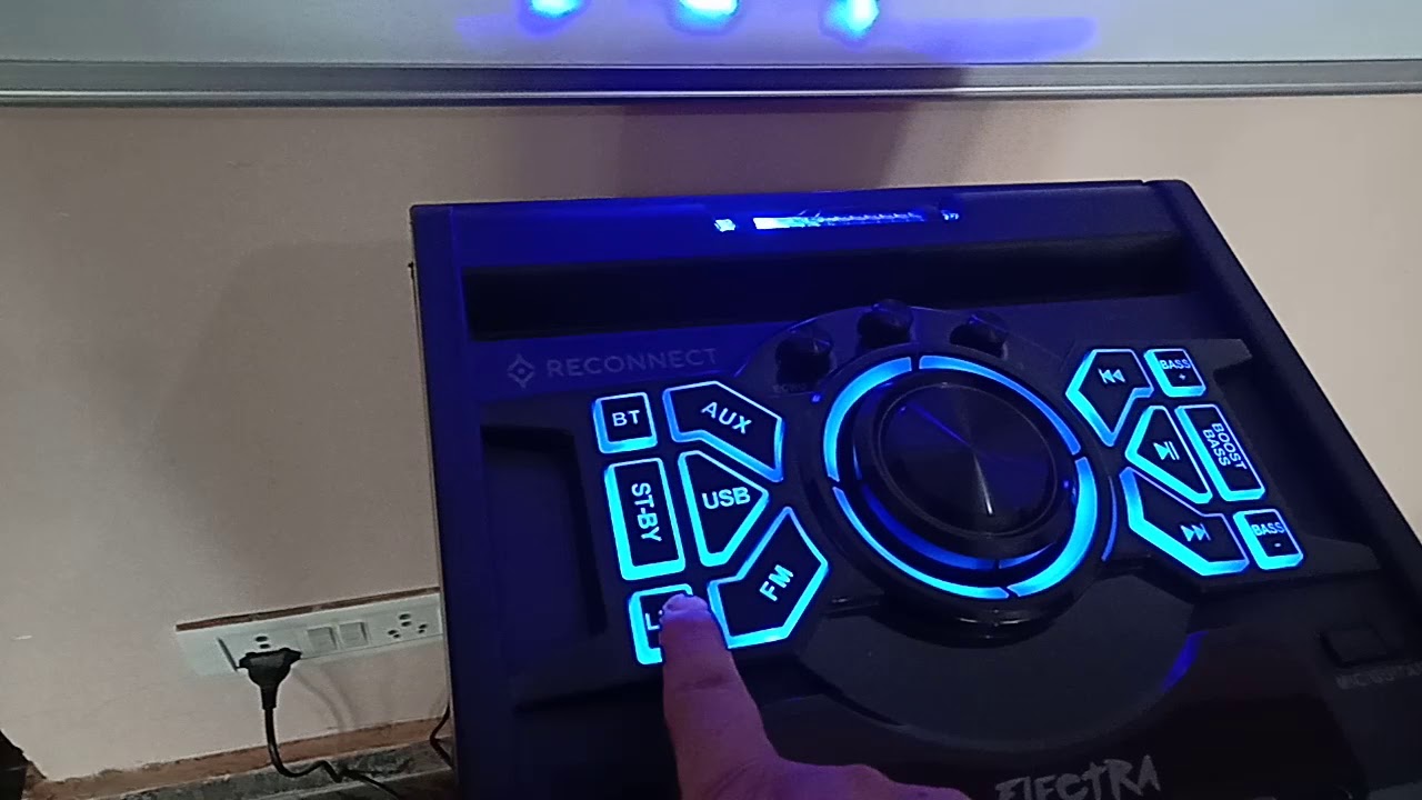Reconnect electra Bluetooth speaker unboxing - YouTube