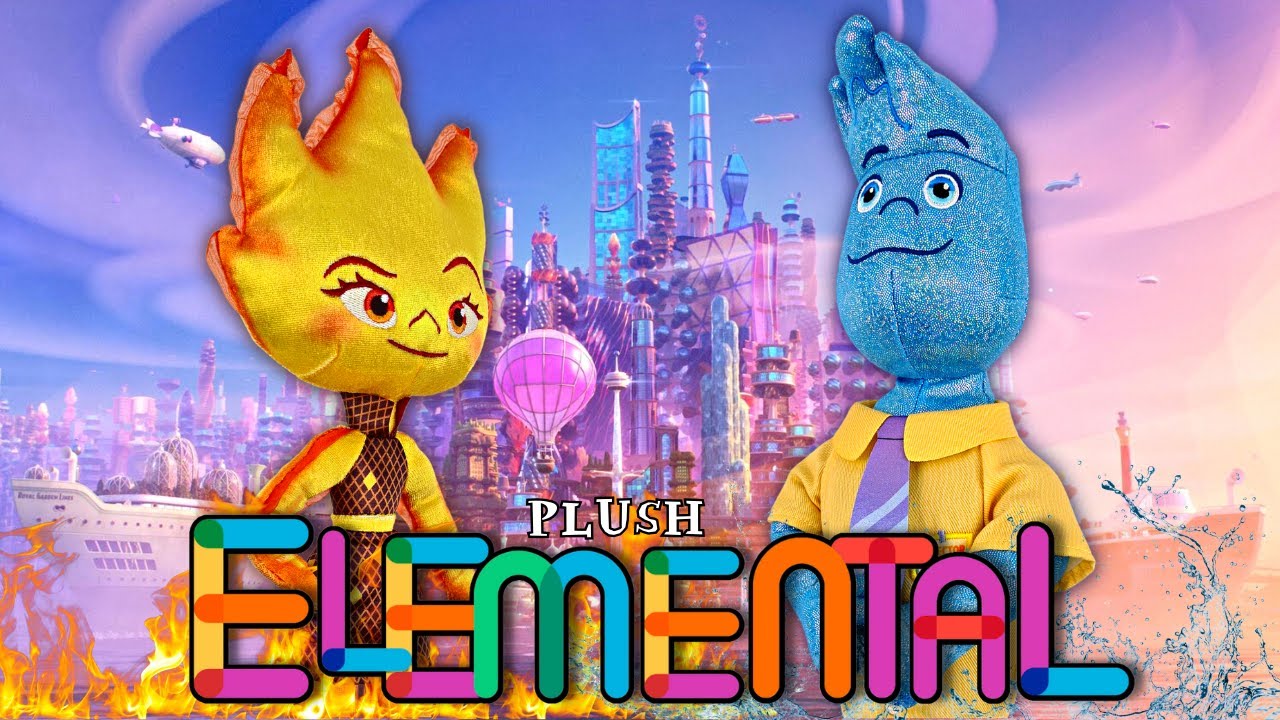 ELEMENTAL Plushies | WADE & EMBER | New Toys 2023! Unboxing Toys - YouTube