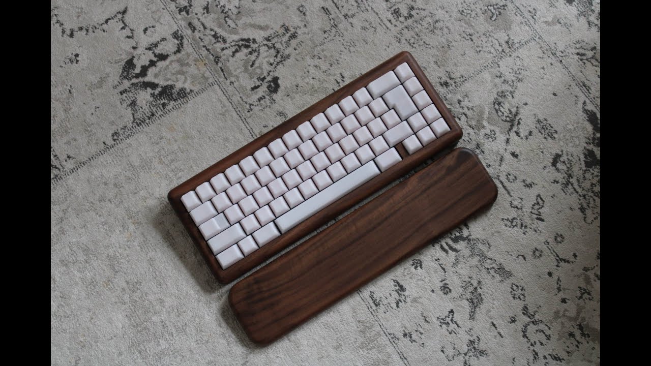 Dusk67 by KBDfans with XMI Keycaps - YouTube