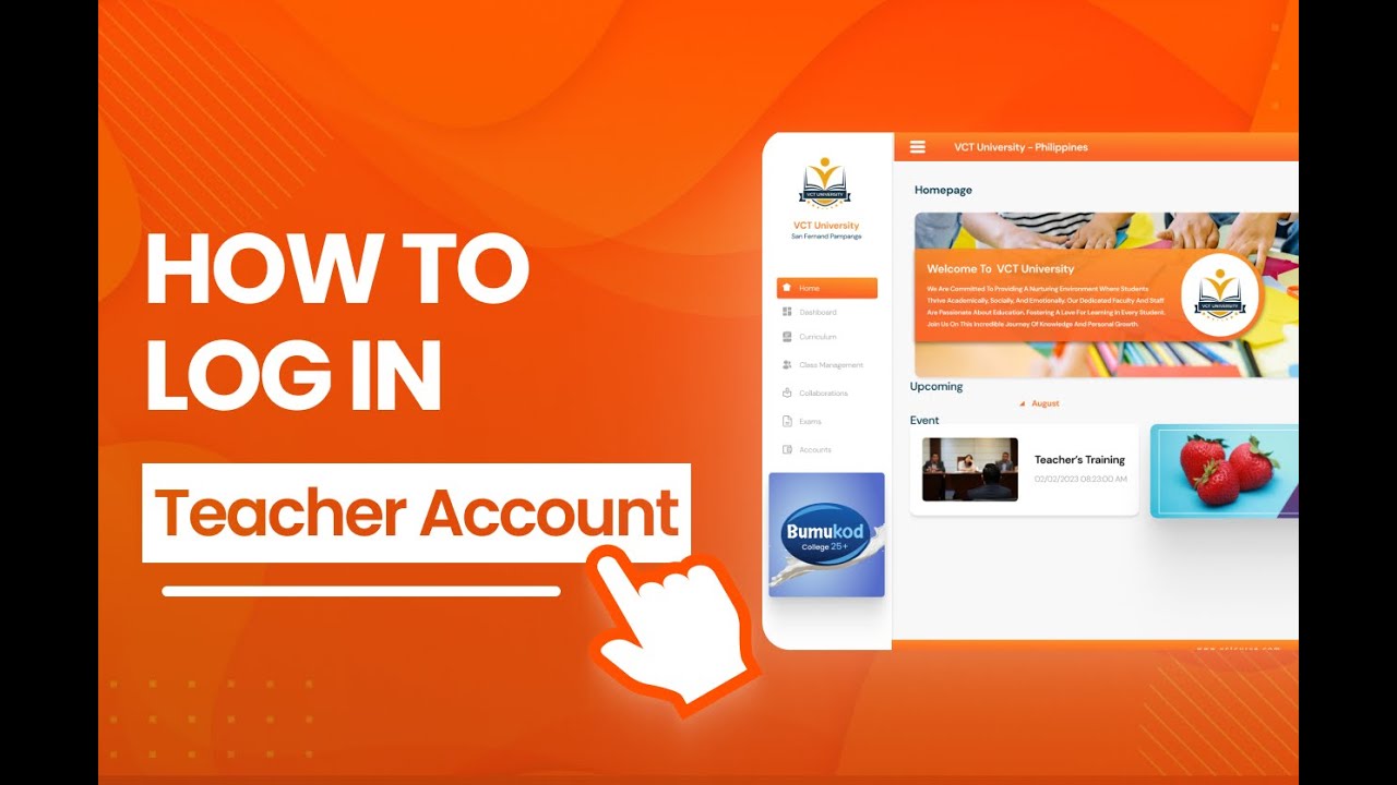 Teacher Module 1 How to Login - YouTube