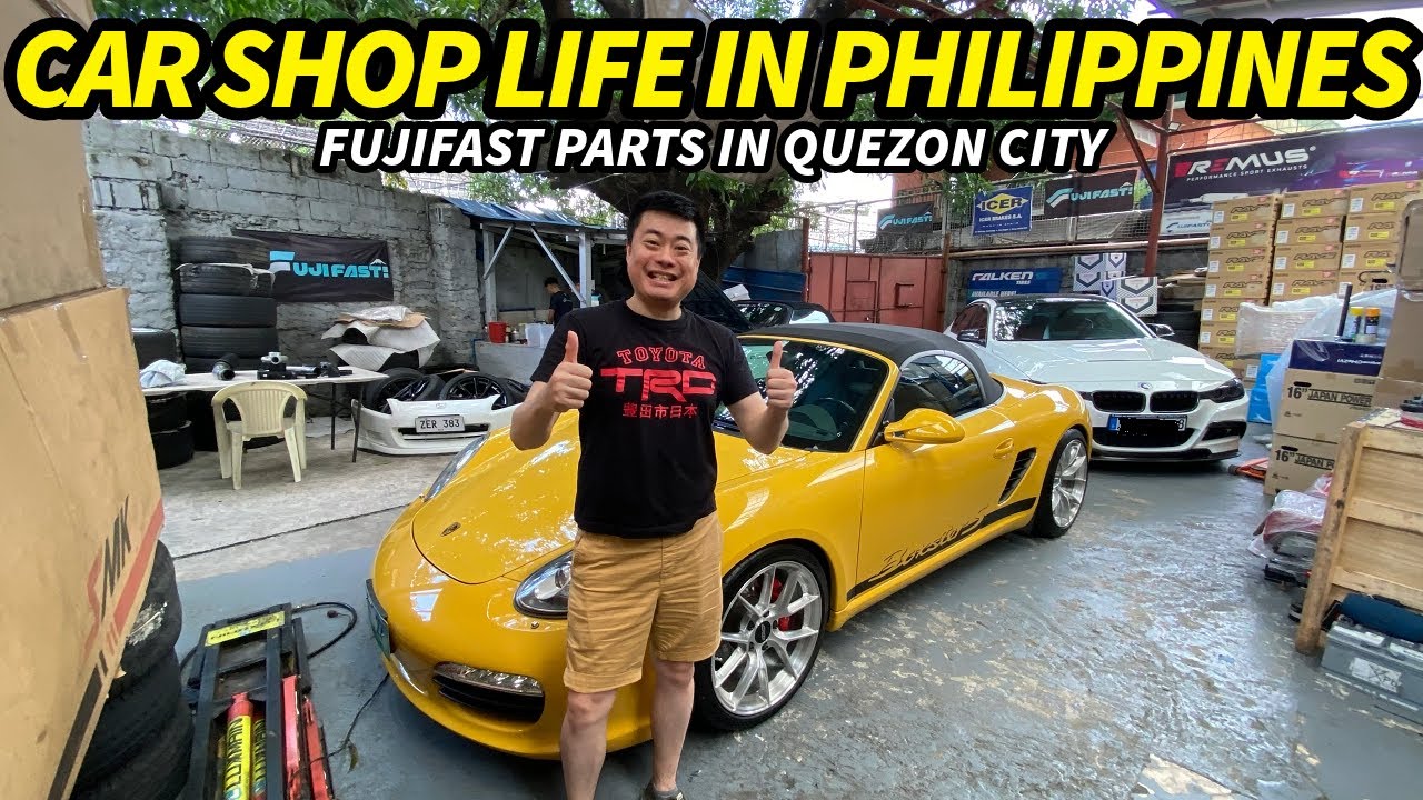 Car Shop Life Here in the Philippines! FujiFast Parts Shop Tour! - YouTube
