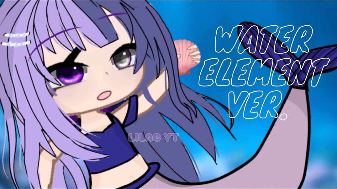 Teleporting to Your Element (Water ver.)| Gacha drawing/edit/art - YouTube