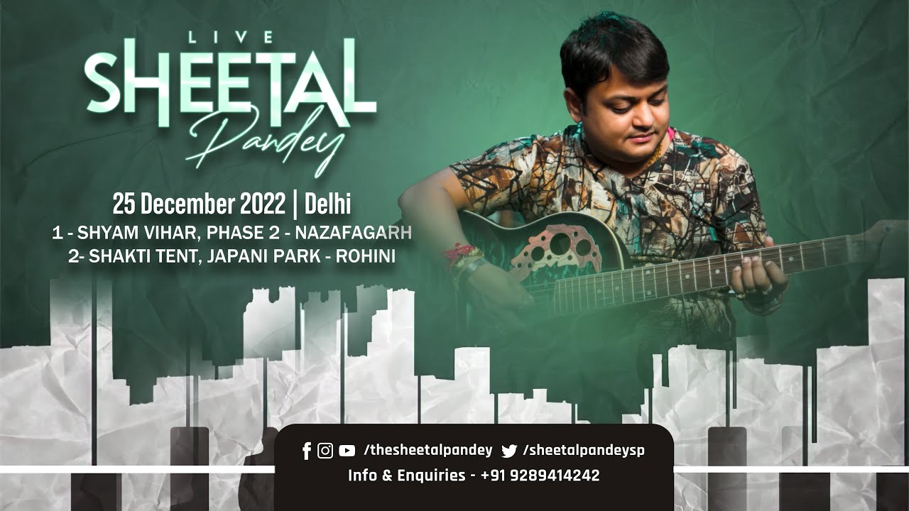 SHRI SHYAM SANKITAN - SHEETAL PANDEY LIVE ON - JAPANI PARK, DELHI - YouTube