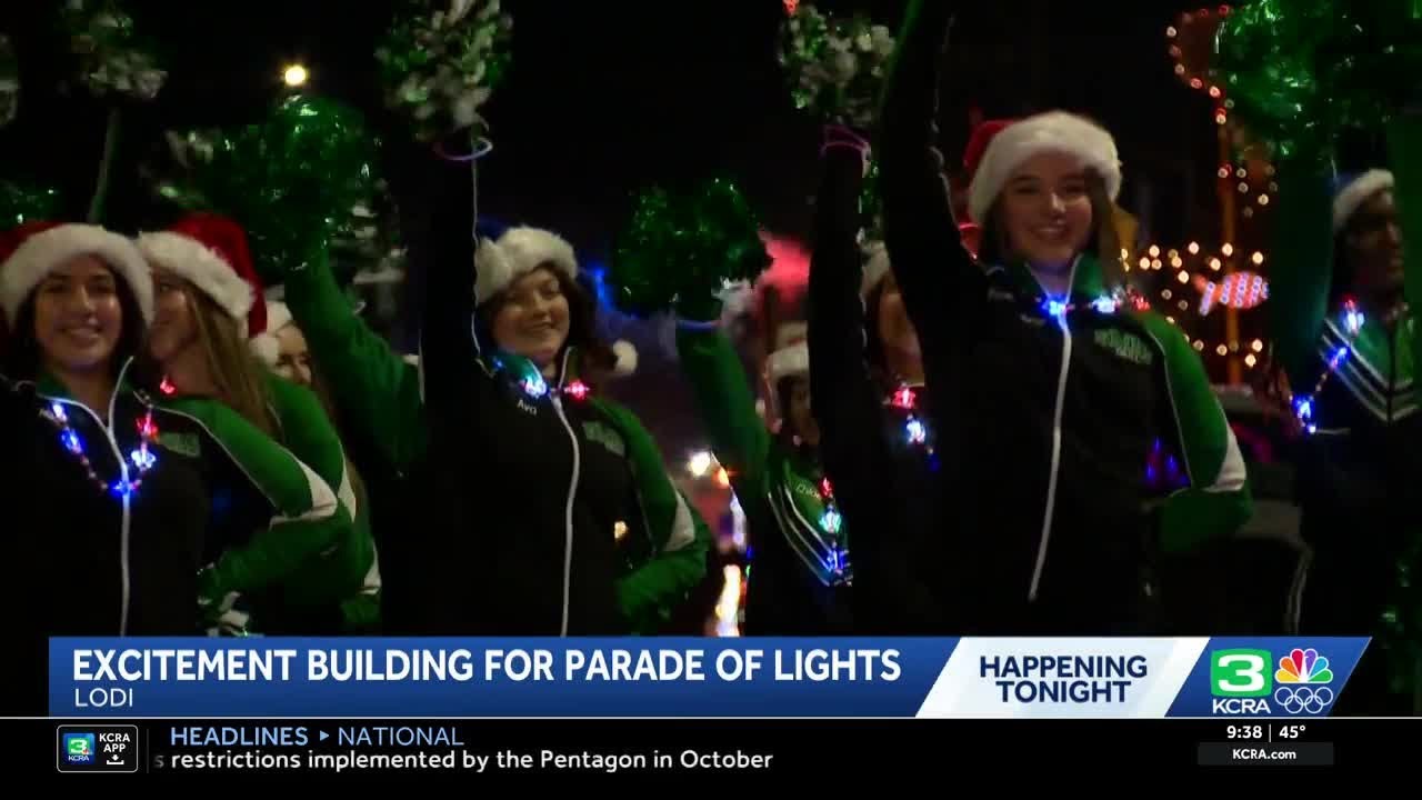 Lodi Parade of Lights marks 30 years of holiday magic in downtown - YouTube