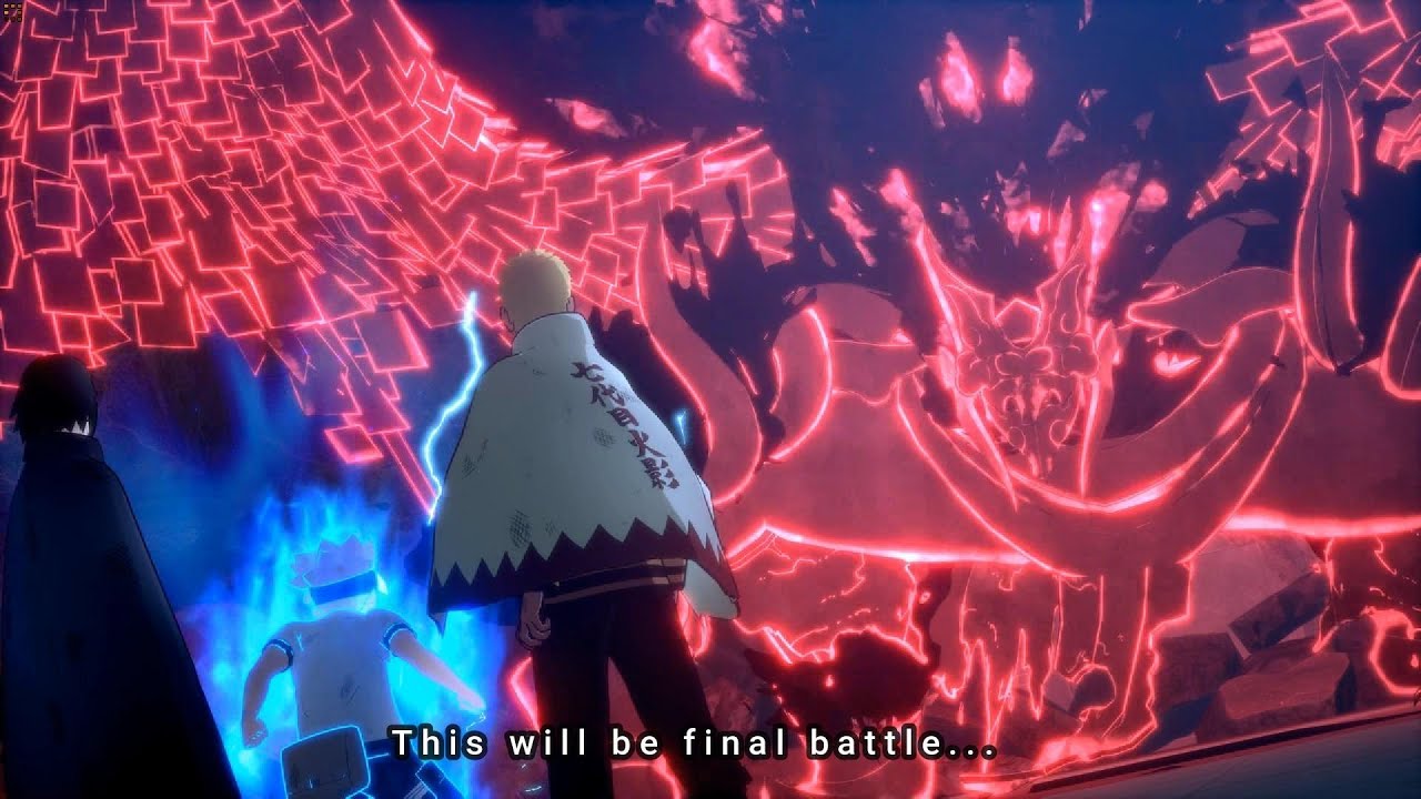 Final battle Naruto & Sasuke, Boruto Vs Merz Final form Naruto storm ...