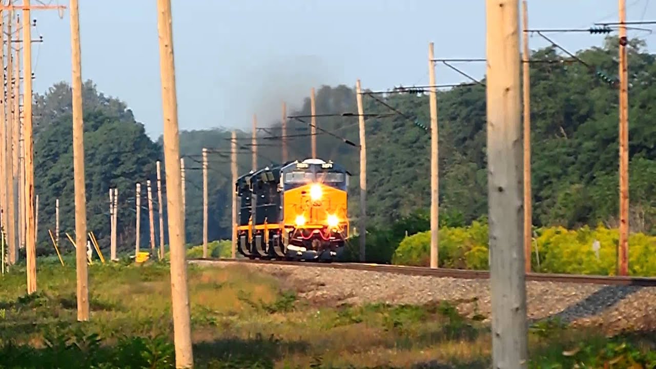 CSX Tier 4 testing Sept 1, 2015 on GE test track - YouTube