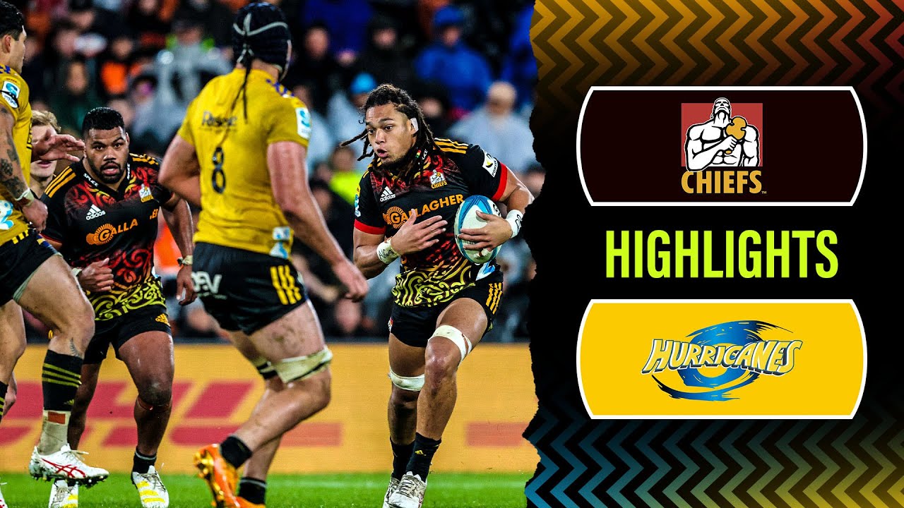Super Rugby Pacific 2023 | Chiefs v Hurricanes | Rd 13 Highlights - YouTube