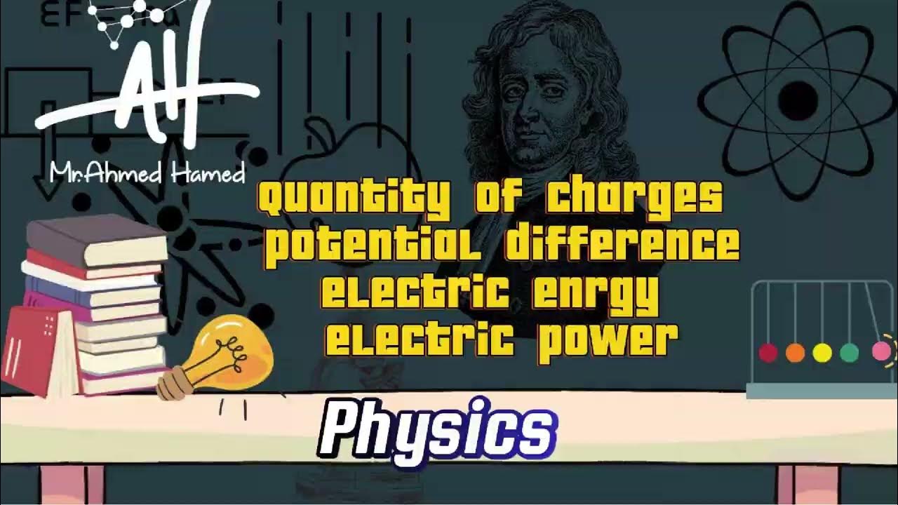 Physics-Quantity of charges,potential difference, electric energy and ...