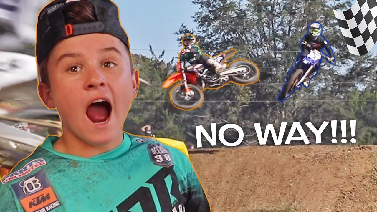 THE CRAZIEST SUPERCROSS RACE FROM MINI O's! Battle To The Finish Line ...