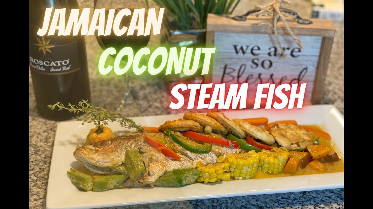 JAMAICAN COCONUT STEAM FISH - YouTube