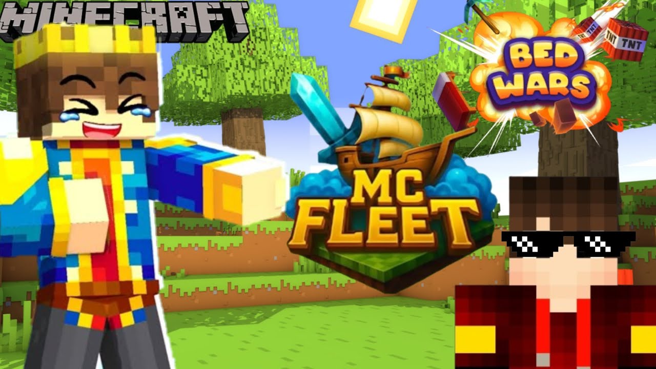 Dominating Bedwars In ‪mcFleet! - YouTube