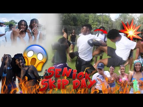 SENIOR SKIP DAY WENT KRAZYY!!! - YouTube