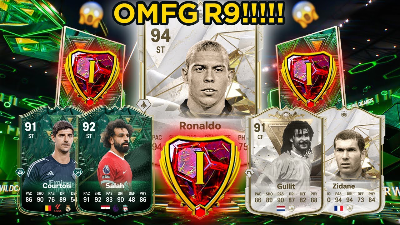 OMFG I PACKED R9!!!! 😱 8x INSANE 87+ ICON PICKS & RANK 1 FUT CHAMPIONS ...