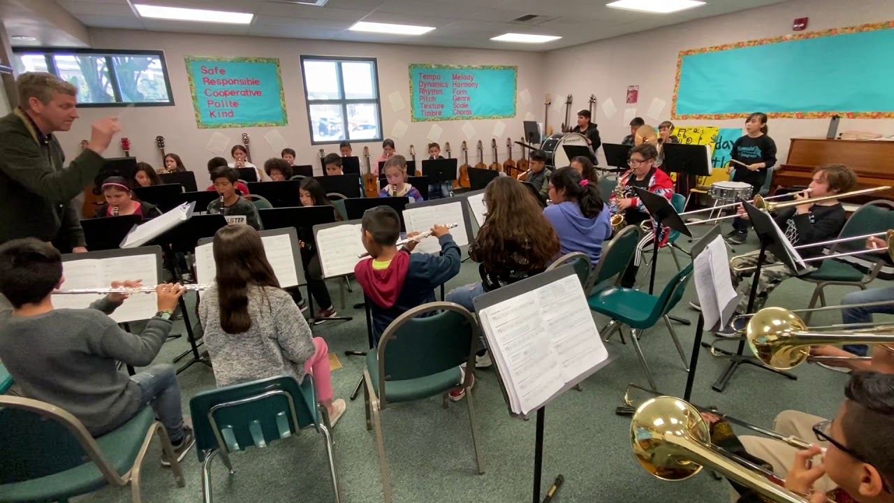 Ensemble Band Practice - Hannalei Elementary School - YouTube