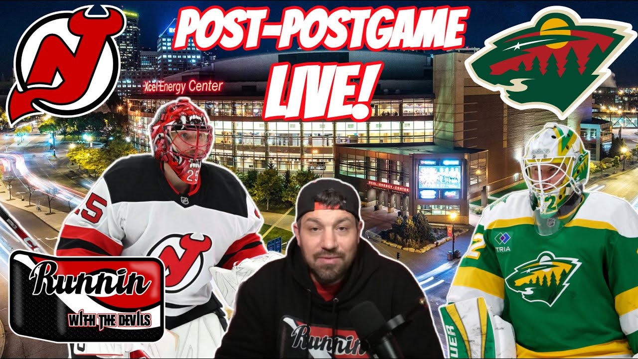 NJ Devils vs. Minnesota Wild Post-Postgame LIVE! 3/29/25 MARKSTROM VS ...