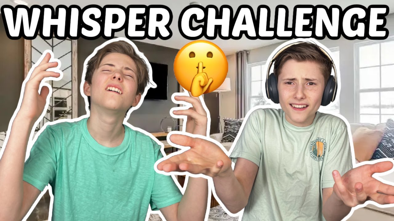 WHISPER SINGING CHALLENGE 🤫🎤 (FAMILY vs FAMILY) Chords - Chordify