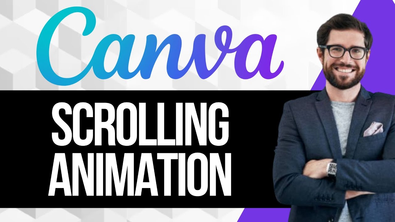 How to Create a Scrolling Animation on Canva - YouTube