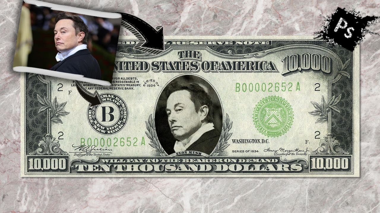 H0W T0 BLEND FACE ON A DOLLAR BILL IN PHOTOSHOP - YouTube