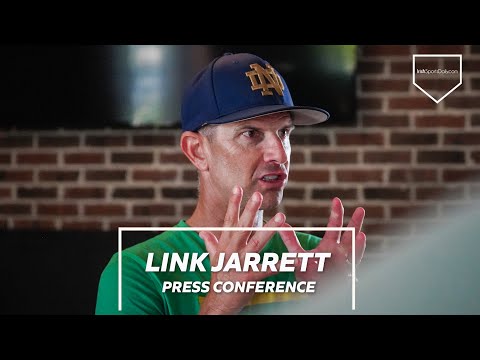 Notre Dame Baseball Coach Link Jarrett Discusses Three Days in Knoxville