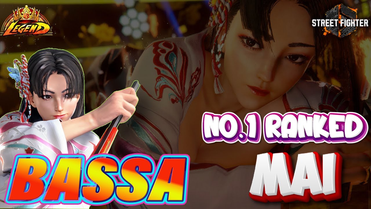 SF6 🔥 BASSA No.1 Ranked " Mai Shiranui " Aggressive & Strong Mai ! 🔥 ...