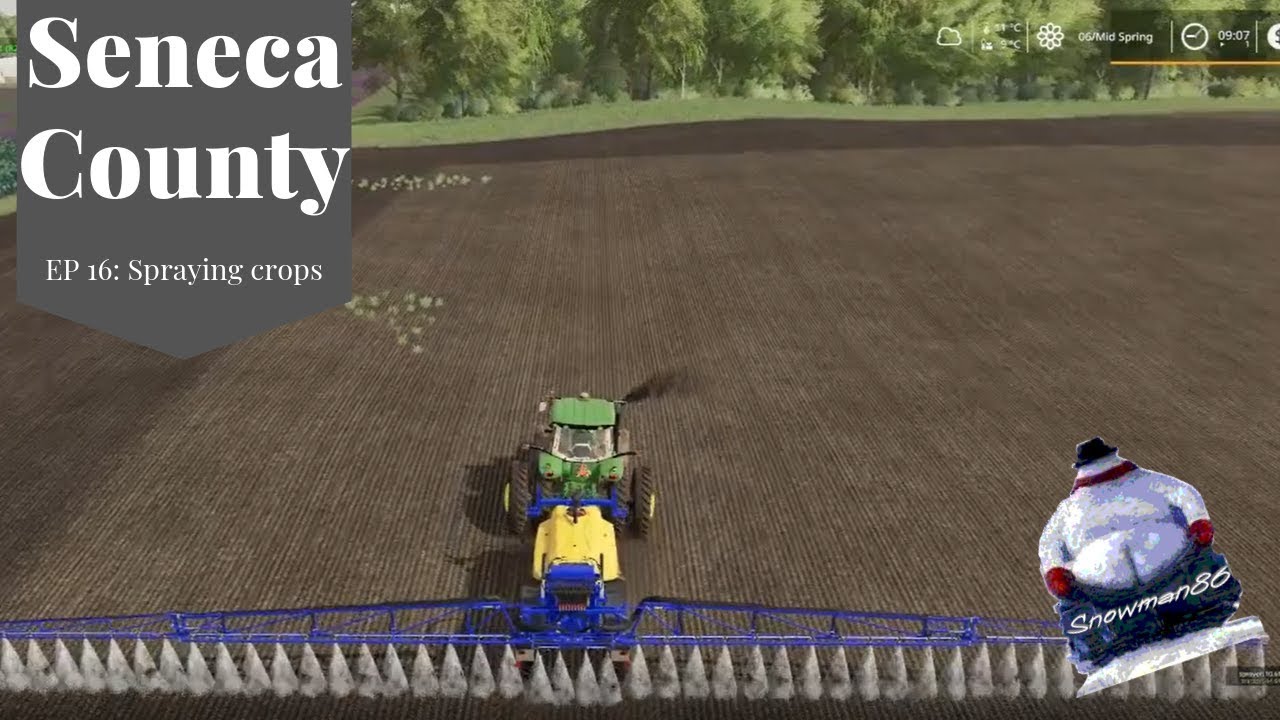 FS19 -EP 16 - Seneca County - Spraying - YouTube