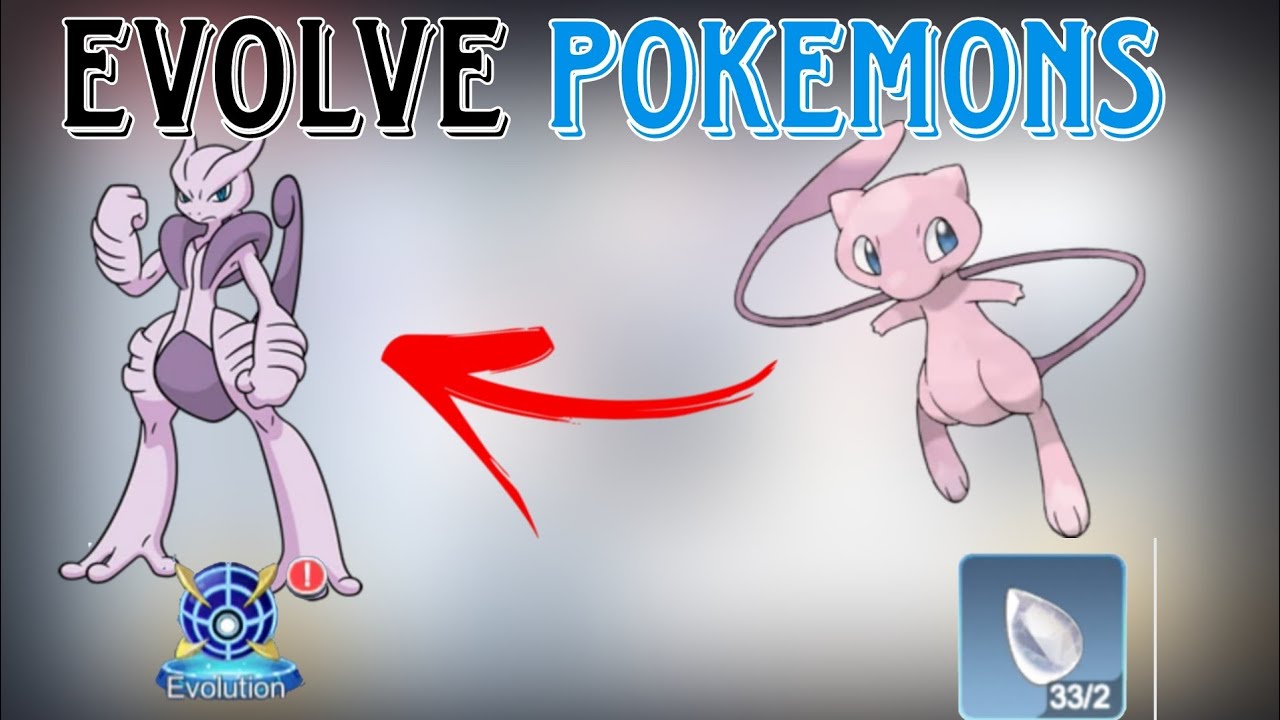 HOW TO EVOLVE POKEMONS in Pocket Isekai || Pocket Isekai/Pokeverse ...